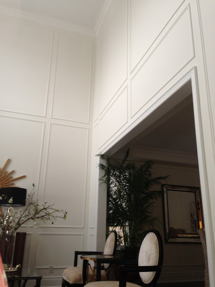 Toronto North York Wainscoting, crown molding - Living Room - Toronto ...