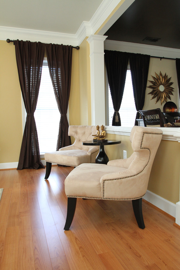 Townhouse redesign - Eclectic - Living Room - DC Metro - by Pierre Jean ...