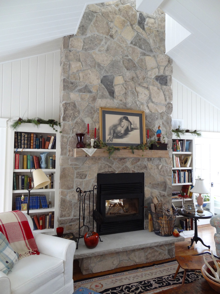 Traditional Country Fireplace - Traditional - Living Room - Toronto ...