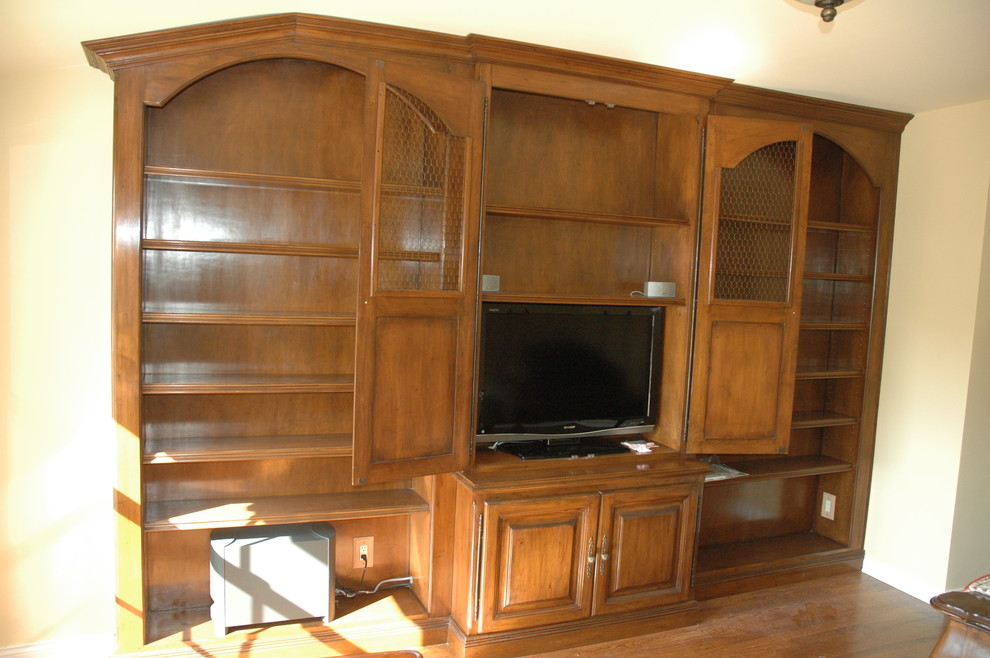 Traditional entertainment center - Traditional - Living Room - Los ...