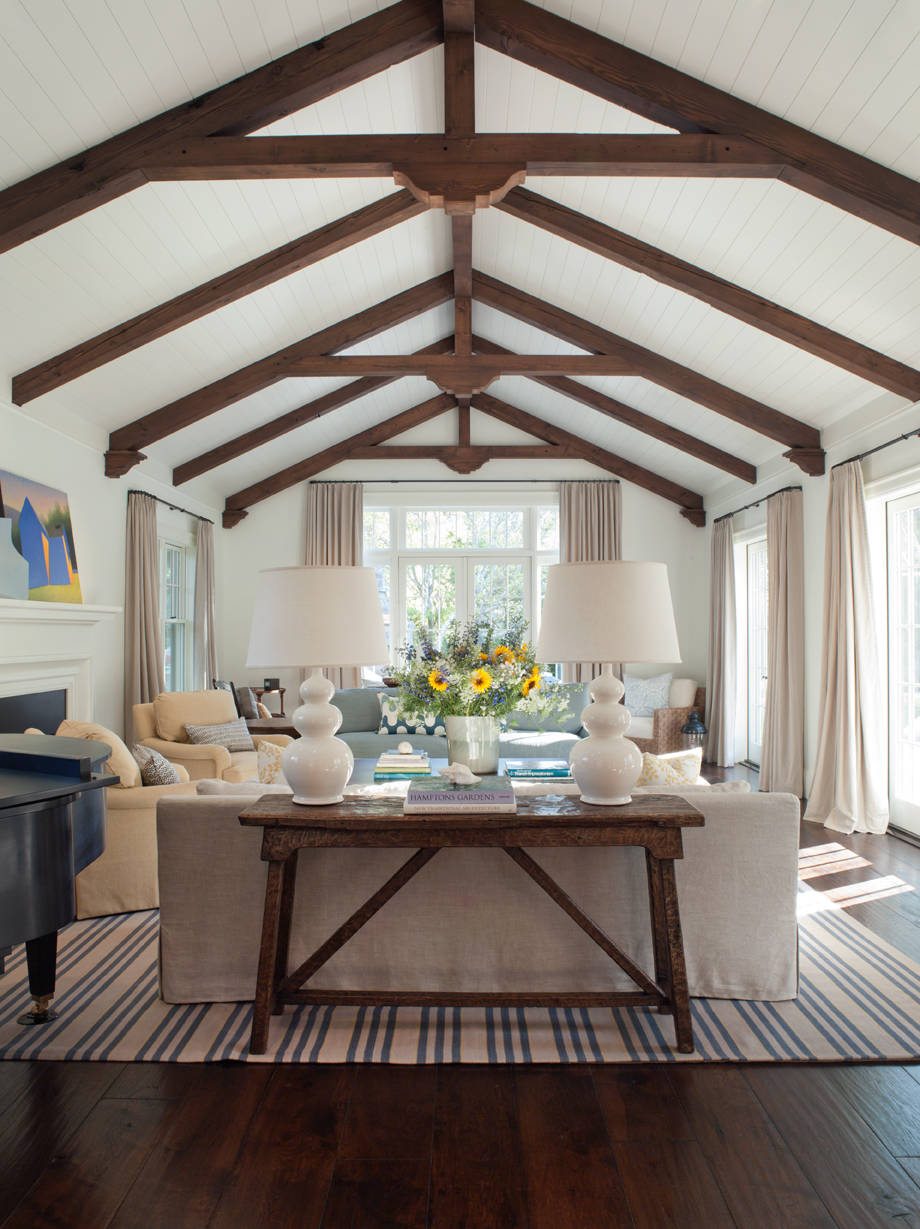 Fake Beams Cathedral Ceiling | Shelly Lighting