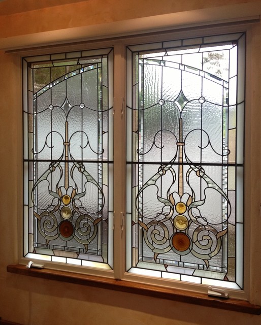 Traditional Stained Glass - Traditional - Living Room - San Francisco ...