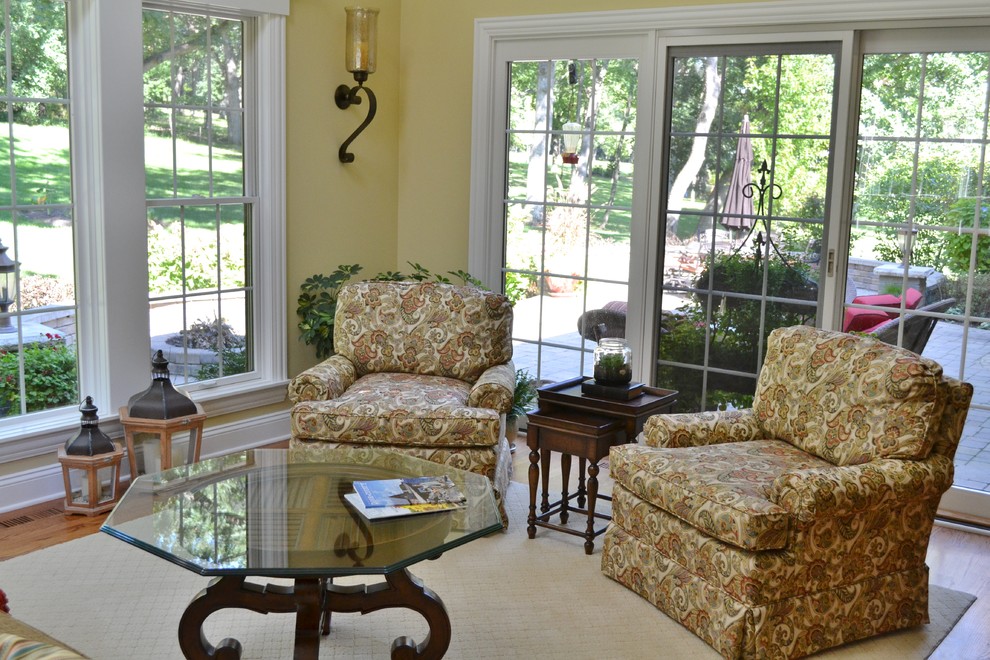 Traditional Sun Room - Traditional - Living Room - Chicago - by Kelly ...