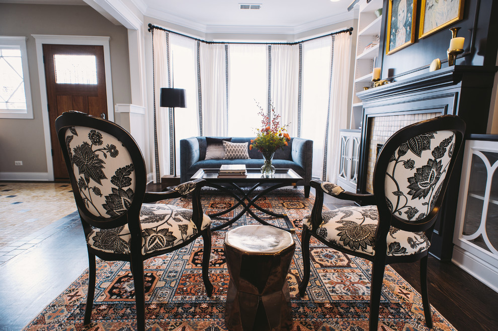 Transitional and Eclectic in Lincoln Square - Eclectic - Living Room ...