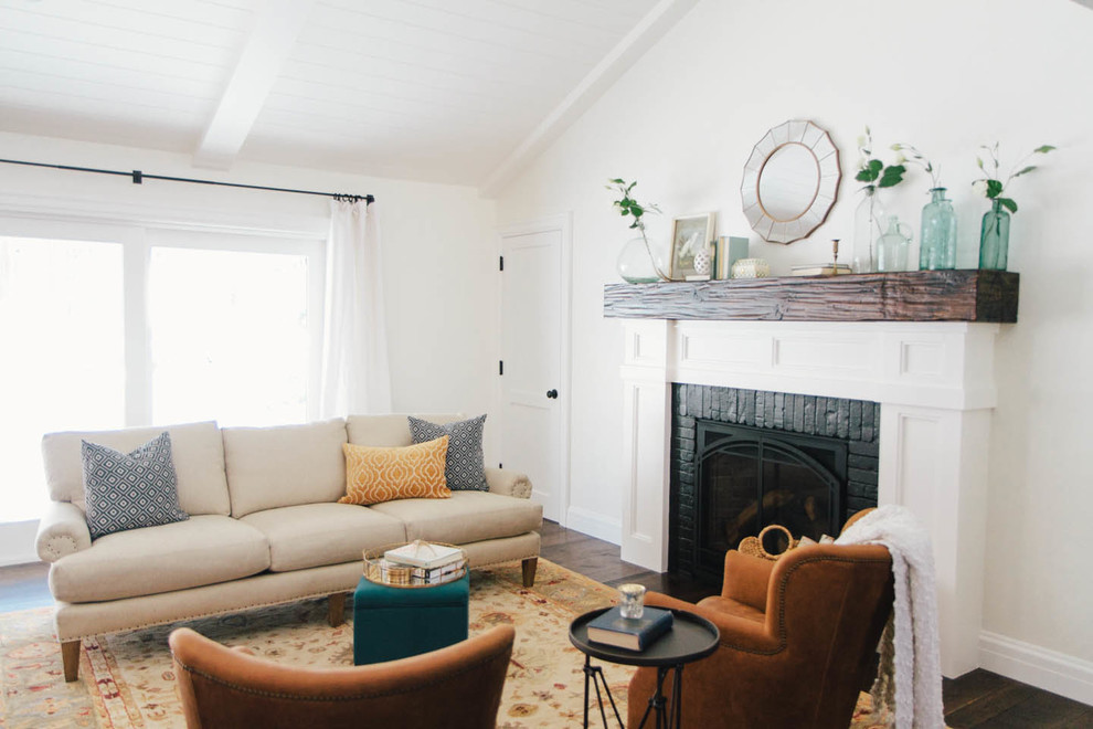 Transitional Cottage - Transitional - Living Room - Salt Lake City - by ...