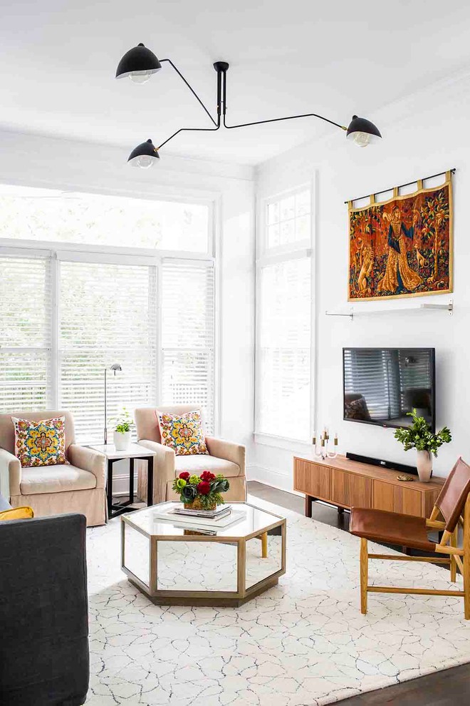 Transitional Family Room - Transitional - Family Room - Atlanta | Houzz