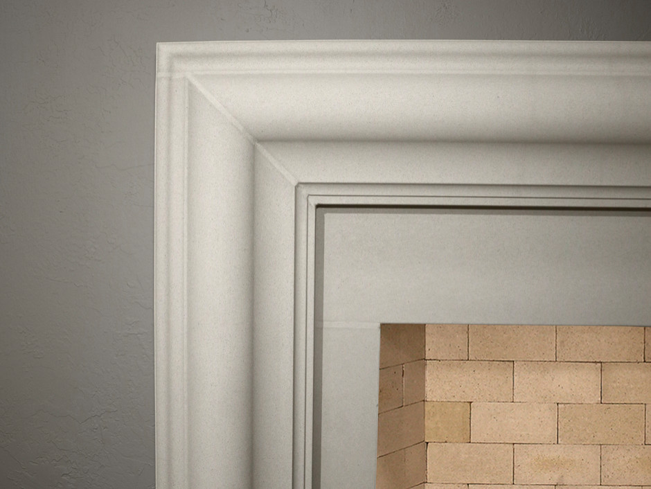 Transitional Fireplace Mantel Styles - Transitional - Living Room ...