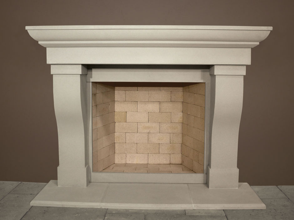 Transitional Fireplace Mantel Styles - Transitional - Living Room ...