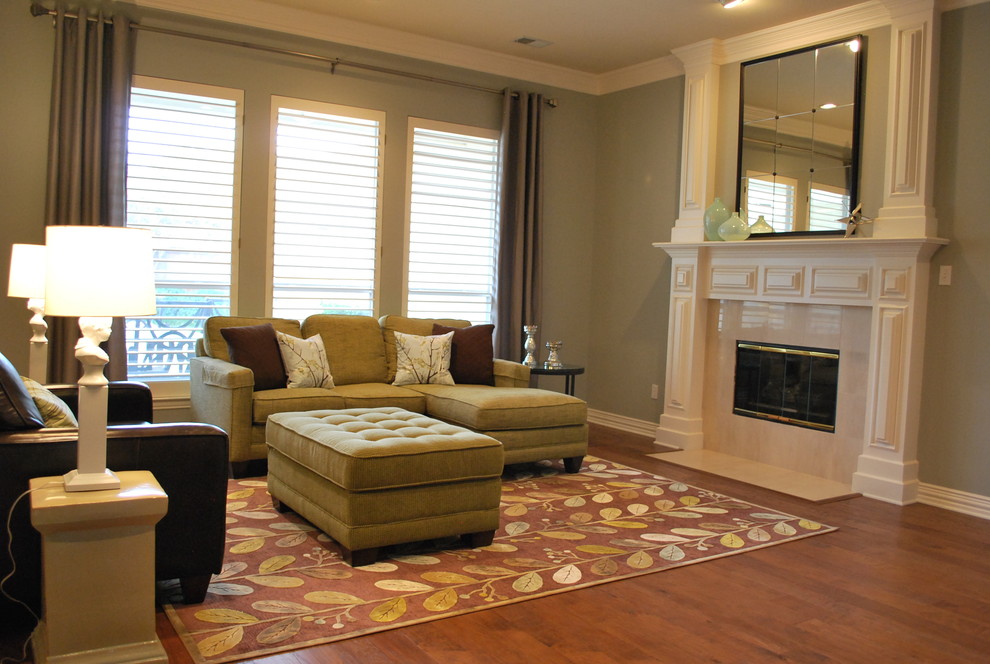 Transitional Formal Living Room - Traditional - Living Room - Atlanta ...