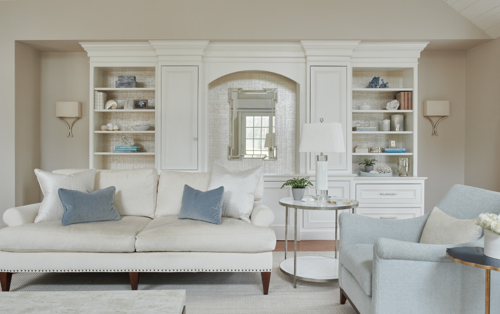 Transitional Living - Traditional - Living Room - New York - by User ...