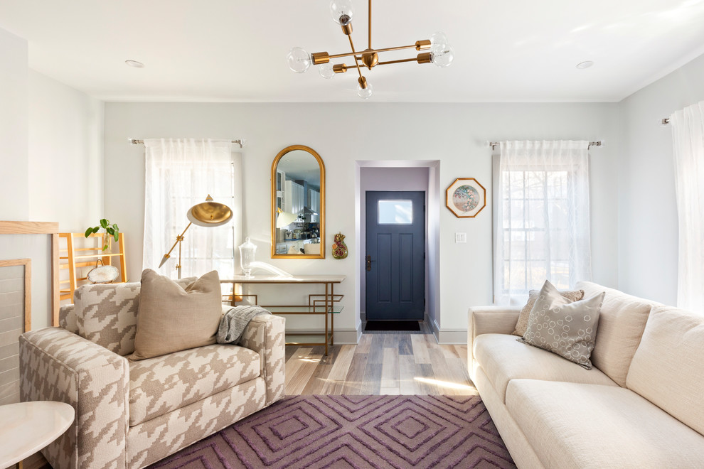 Transitional Living Room Remodel - Transitional - Living Room - New ...