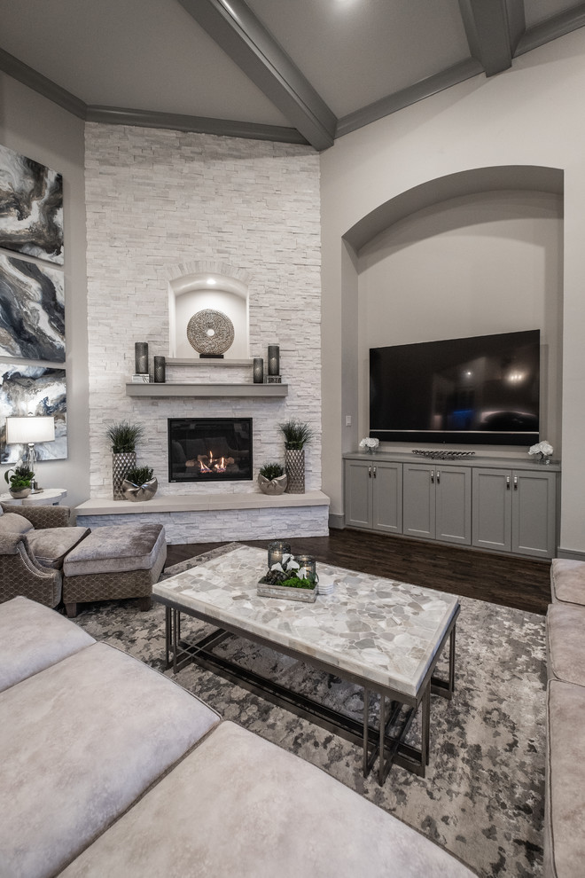 Transitional Monserrat Living Room - Transitional - Living Room ...