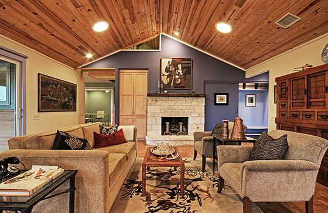 Travis Country Modern Ranch Remodel - Éclectique - Salon - Austin - par ...