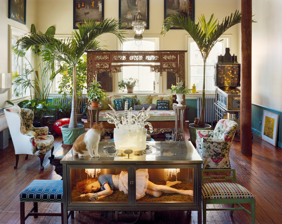 Tribeca Artist Loft - Eclectic - Living Room - New York - by Ofer ...