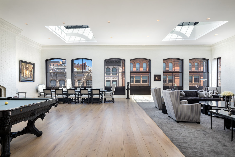 Tribeca Loft - Modern - Living Room - New York - by Scordio ...