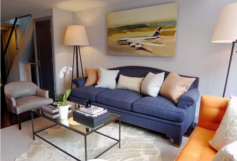 Tribeca Penthouse - Elemental Interiors - Modern - Living Room - New ...