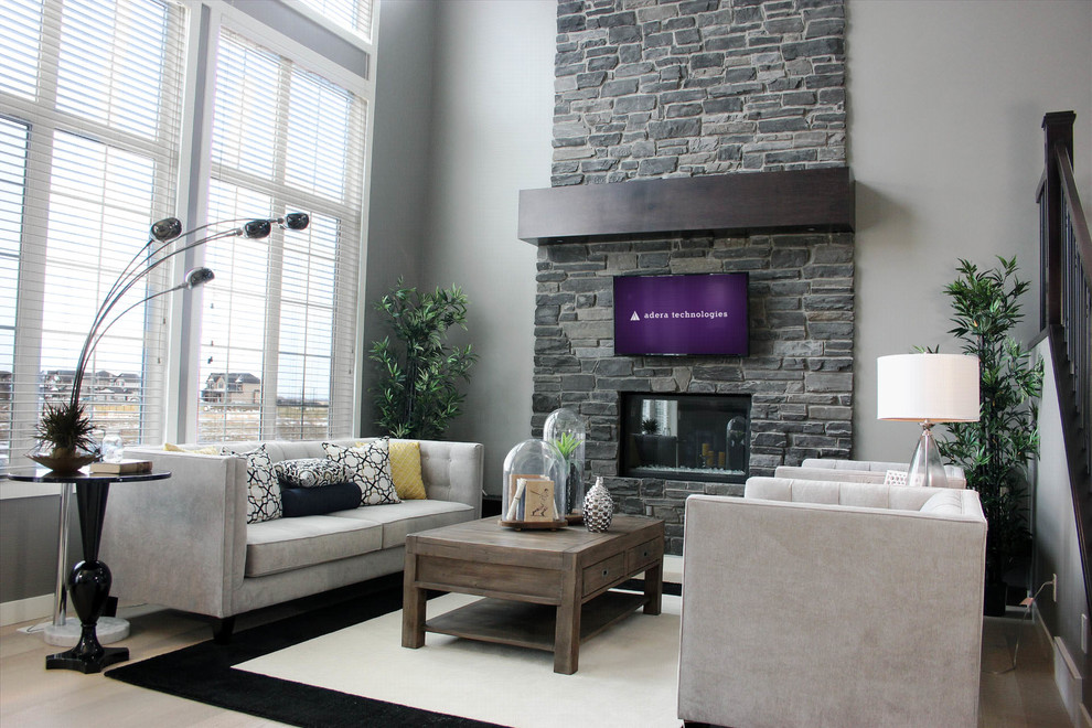 Truman Homes - Contemporary - Living Room - Calgary - by Adera Technologies | Houzz
