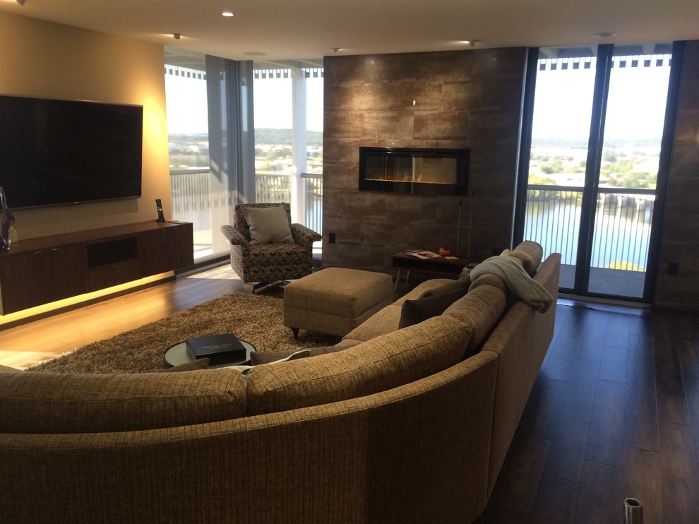 Tulsa High Rise Remodel - Modern - Living Room - Other - by Tulsa ...