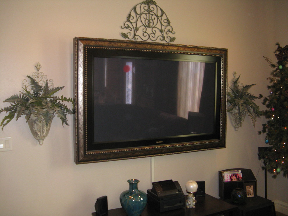 TV Frames - Traditional - Living Room - Salt Lake City - by User | Houzz