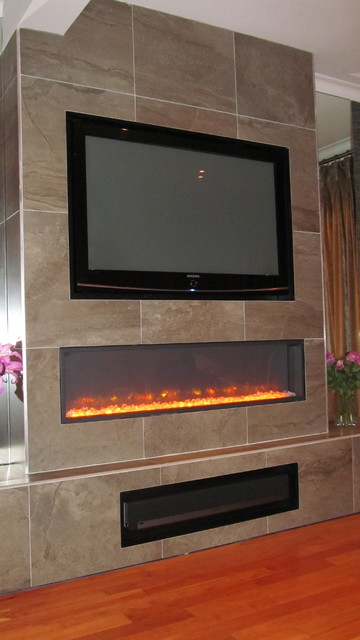 TV Wall Displays - Contemporary - Living Room - Belfast - by Aspire ...