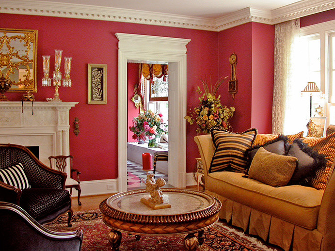 TWIN CHIMNEYS - Addition / Renovation - Traditional - Living Room ...