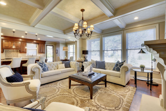 Two Story Brick House - Traditional - Living Room - Minneapolis - by ...