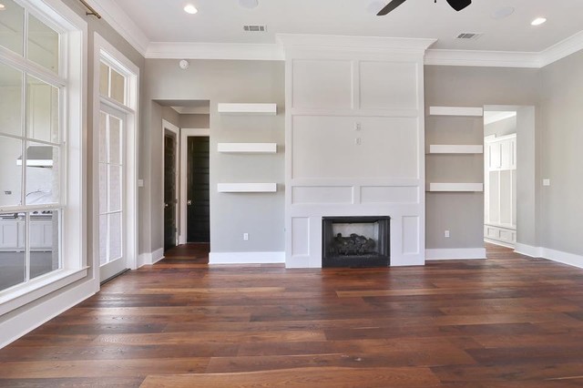 Two Story Open Floor Plan - Clásico - Salón - Nueva Orleans - de Aimee ... Two Story Open Floor Plan - Clásico - Salón - Nueva Orleans - de Aimee ...