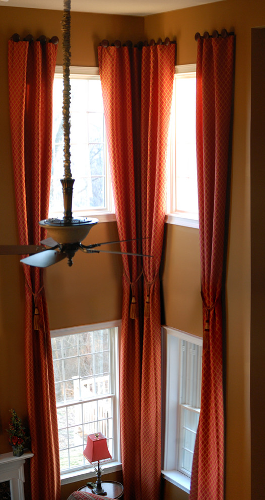 Two Story Windows - Traditional - Living Room - Philadelphia - by ...