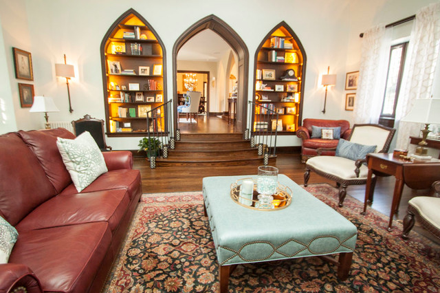 Ufabulous Home Tour: Windsor Farms Finishings - Traditional - Living ...