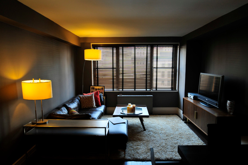 Union Square Condo - Contemporary - Living Room - New York - by Will ...