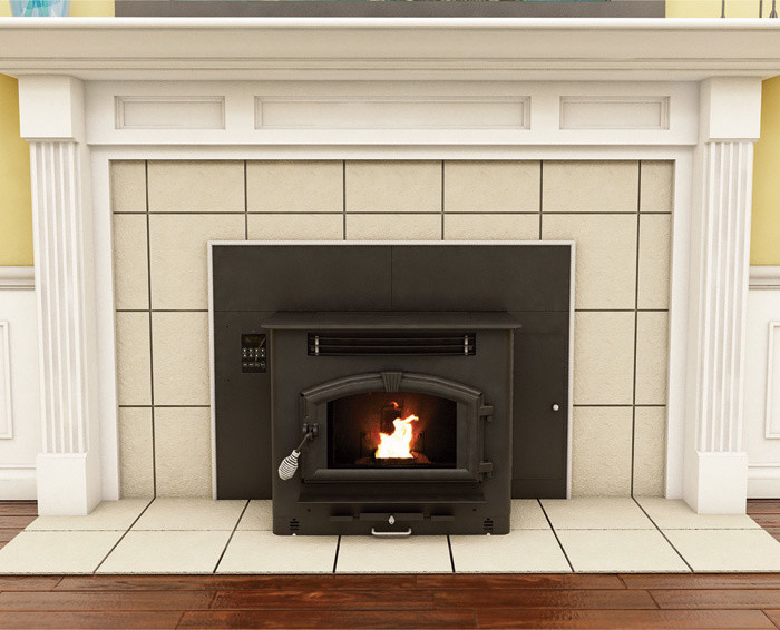 United States Stove Company 2,000 Sq. Ft. Pellet/Corn Insert with ...