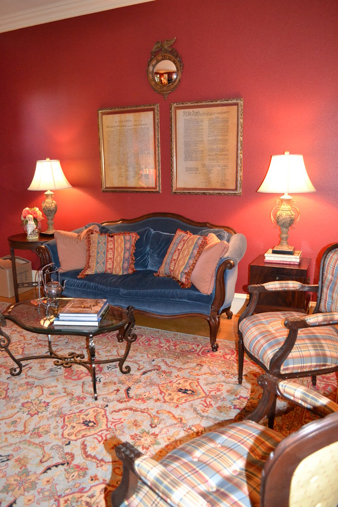 updated french - Traditional - Living Room - Dallas - by Moore ...