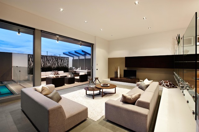 Urban Angles Living Rooms - Contemporary - Living Room - Melbourne - by ...