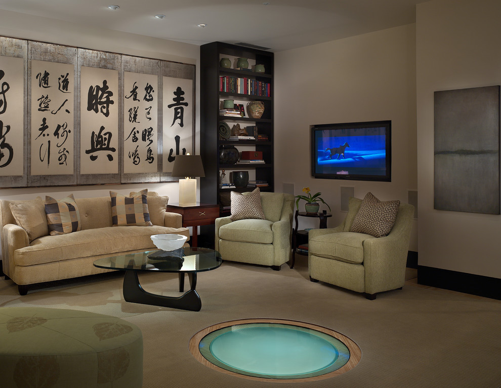 Urban Penthouse Sitting Room - Asian - Living Room - Atlanta - by LS3P ...