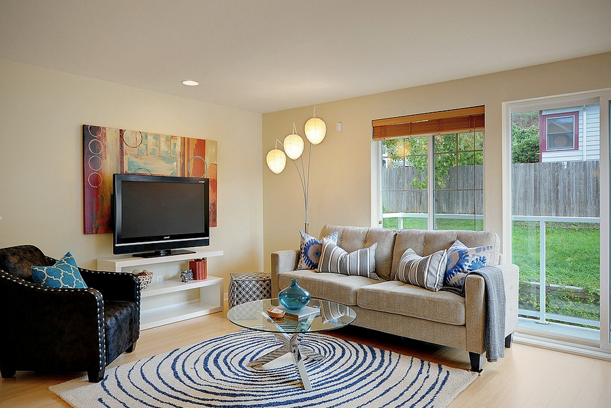 urban townhome: west seattle single family home - Contemporary - Living ...