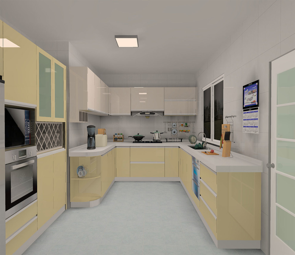 UV high gloss kitchen cabinet - Kitchen - Other - by Foshan Daban ...