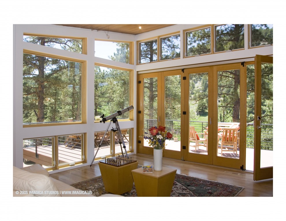 Valley Lane house - Midcentury - Living Room - Denver - by mark gerwing ...