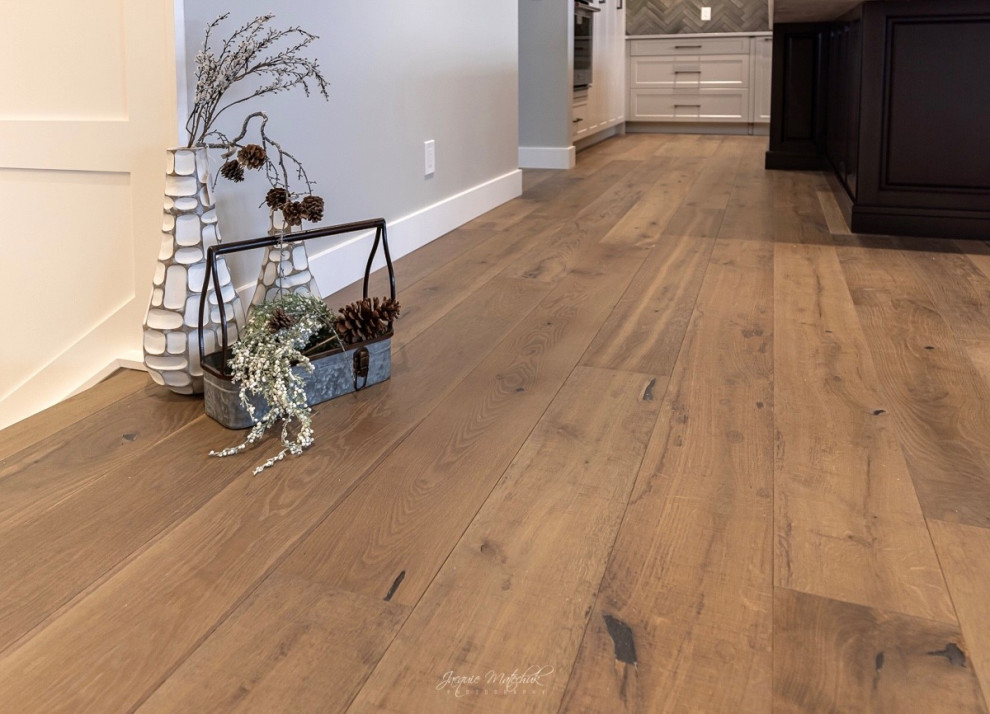 VanAken Renovation - Hardwood, Cabinetry, Quartz, Tile & LVP - Rustic ...