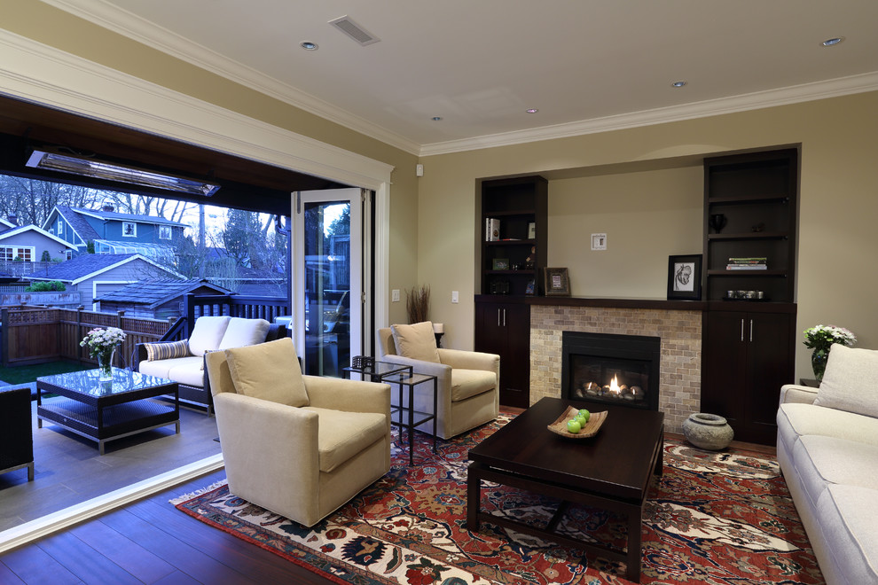 Vancouver Custom Home - Traditional - Living Room - Vancouver - by ...