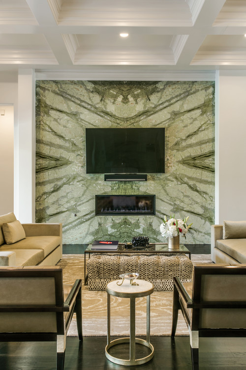 47+ Bookmatched Tile & Slab Ideas (PERFECT SYMMETRY) - Natural Tile