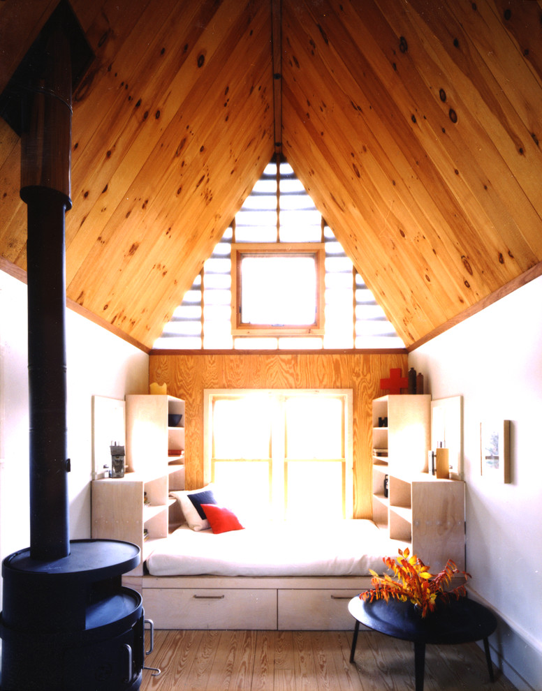 vermont shack - Rustic - Living Room - New York - by anderson ...