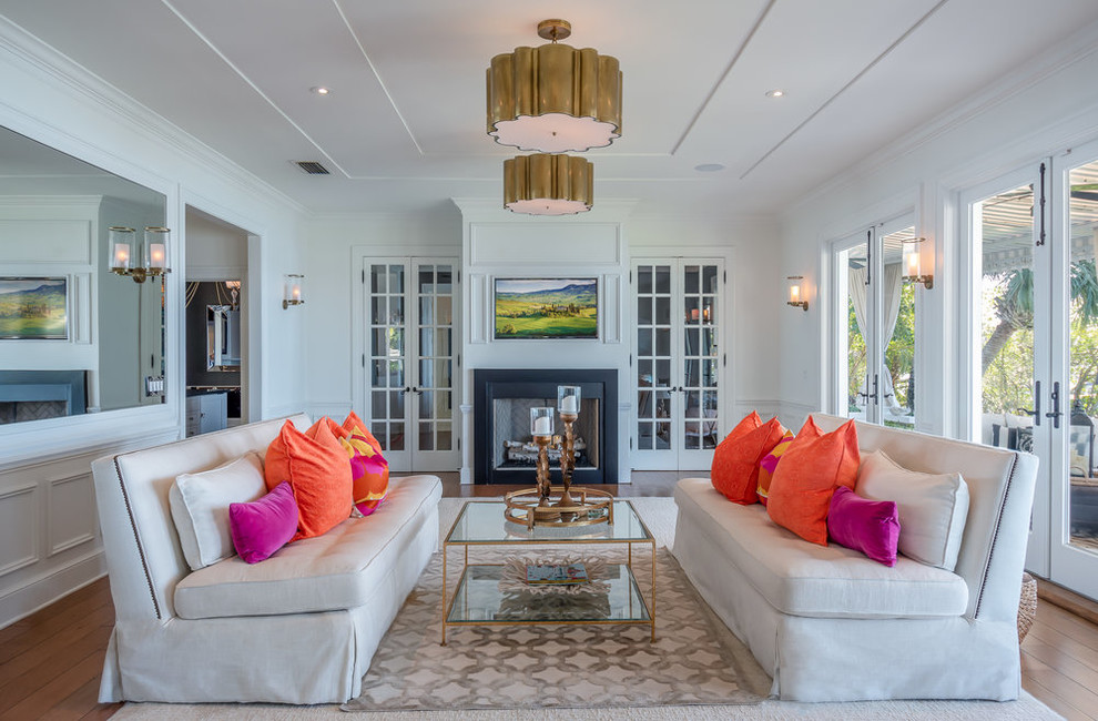 Vero Beach - Transitional - Living Room - New York - by Studio Partners ...