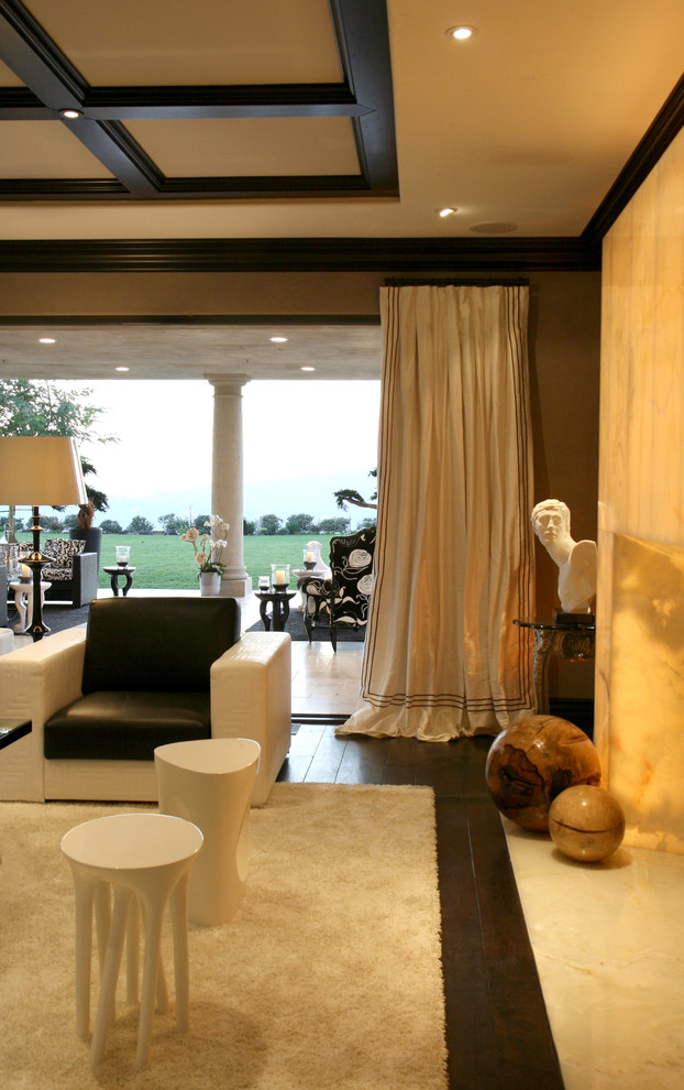 Versace House for Esquire - Contemporary - Living Room - Los Angeles ...