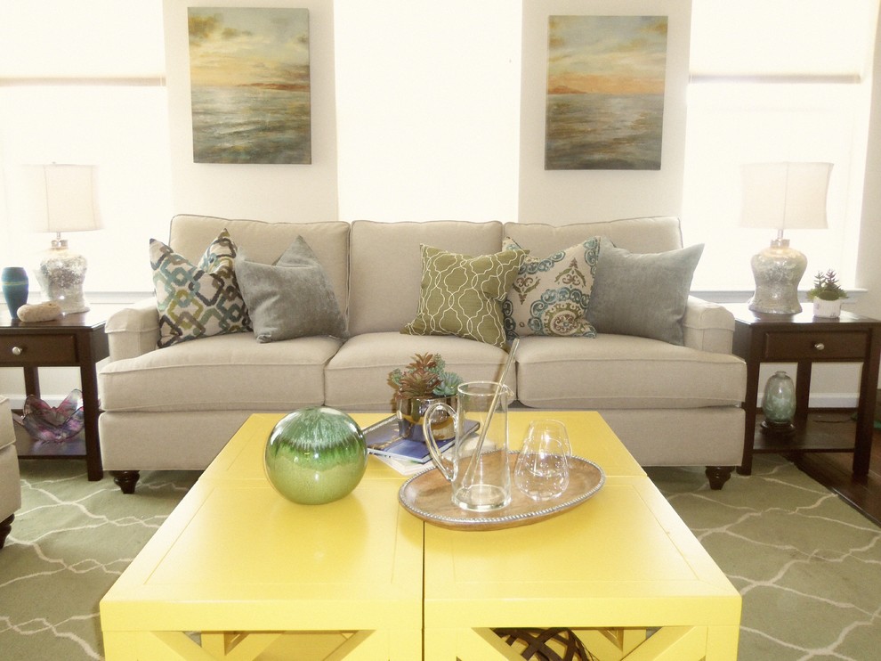 Vibrant color - Eclectic - Living Room - Other - by House to Home | Houzz
