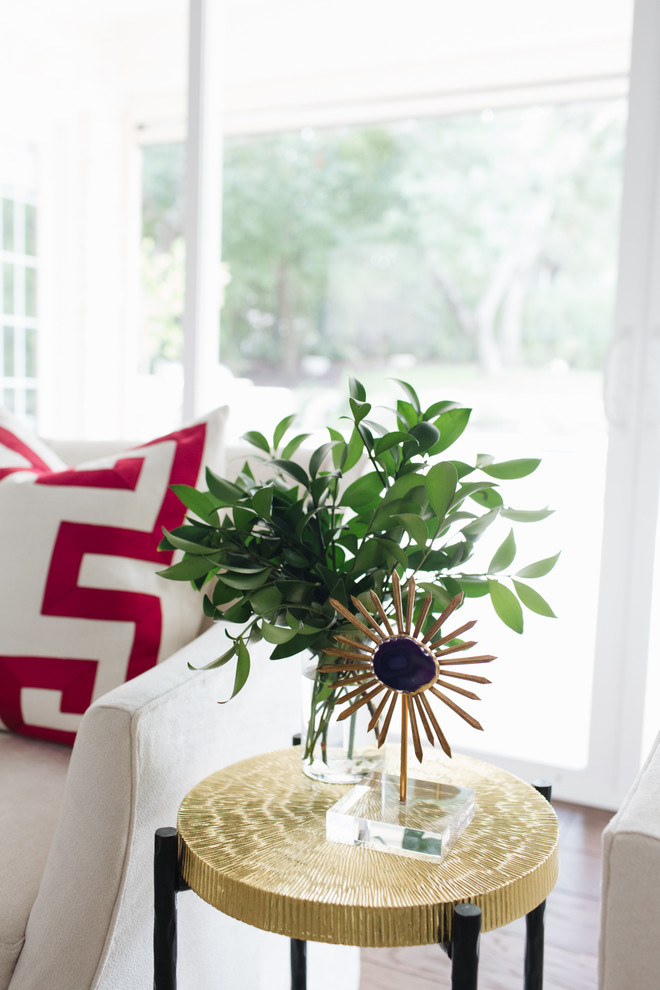 'Villa Blanca' - Transitional - Living Room - Austin - by Heather Scott ...