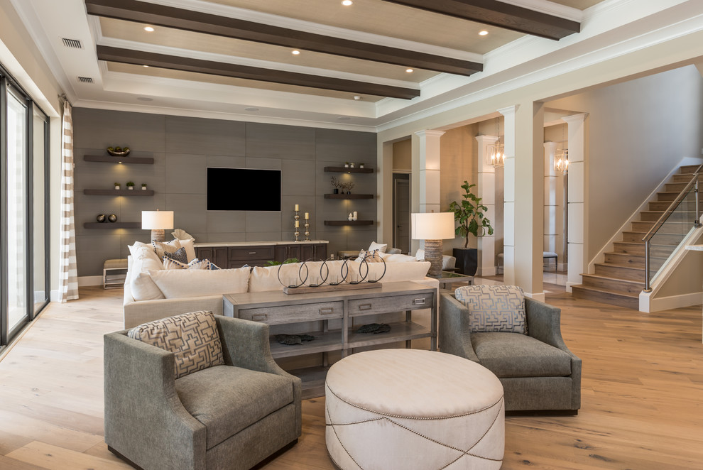 Villa Ferrari Model - Modern - Living Room - Miami - by Design West ...