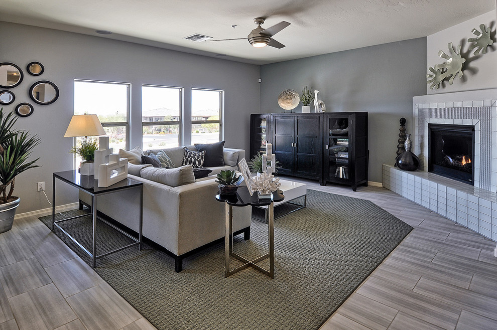 Villagio at Dove Valley Ranch - Contemporary - Living Room - Phoenix ...