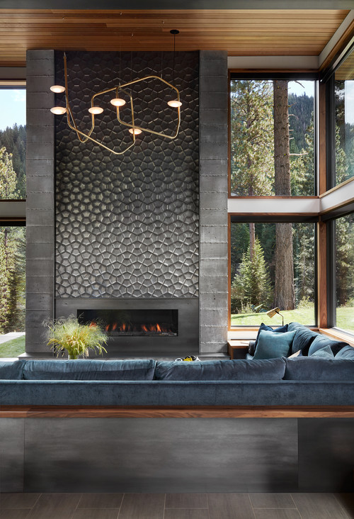 54+ Modern Fireplace ( GORGEOUS LOOK ) Stylish Fireplace Designs