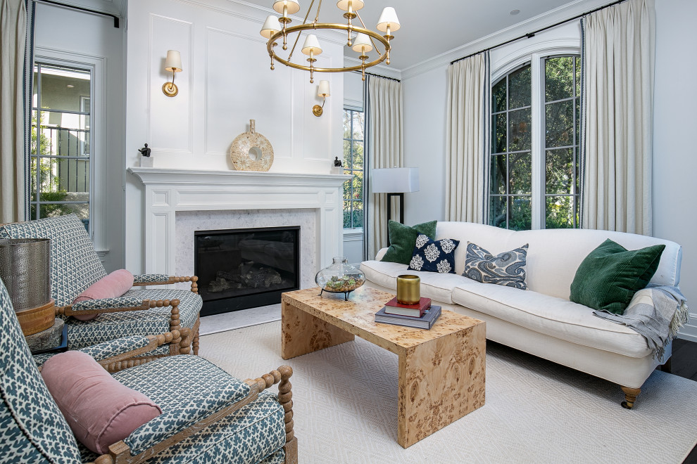 Vineta - Transitional - Living Room - Los Angeles - by Luxe Home Design ...