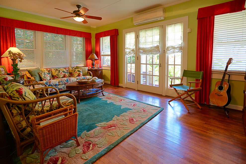 Vintage Hawaii - Tropical - Living Room - Hawaii - by Cindi White ...
